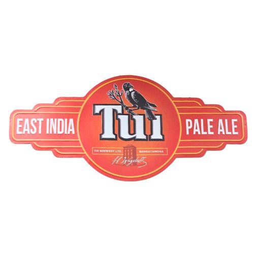 Tui Embossed Tin Sign — Creative Treasures NZ