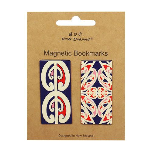 Māori Designs Magnetic Bookmark 2pc — Creative Treasures NZ
