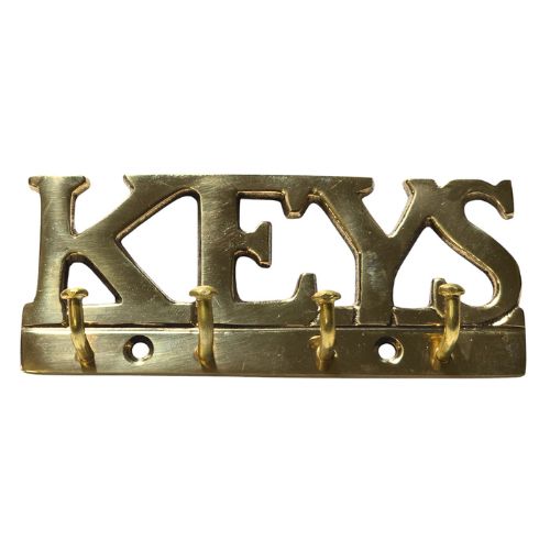 Brass Key Rack — Creative Treasures NZ