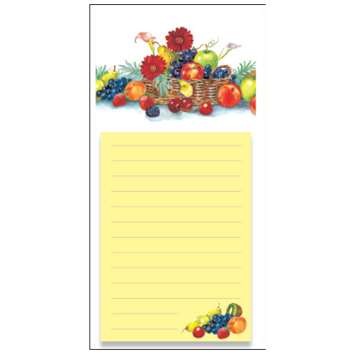 Fruit Magnetic Notepad — Creative Treasures NZ